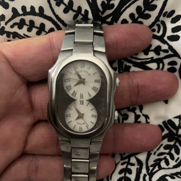 Philip Stein | Accessories | Philip Stein Dual Dial Watchfinalfirm ...